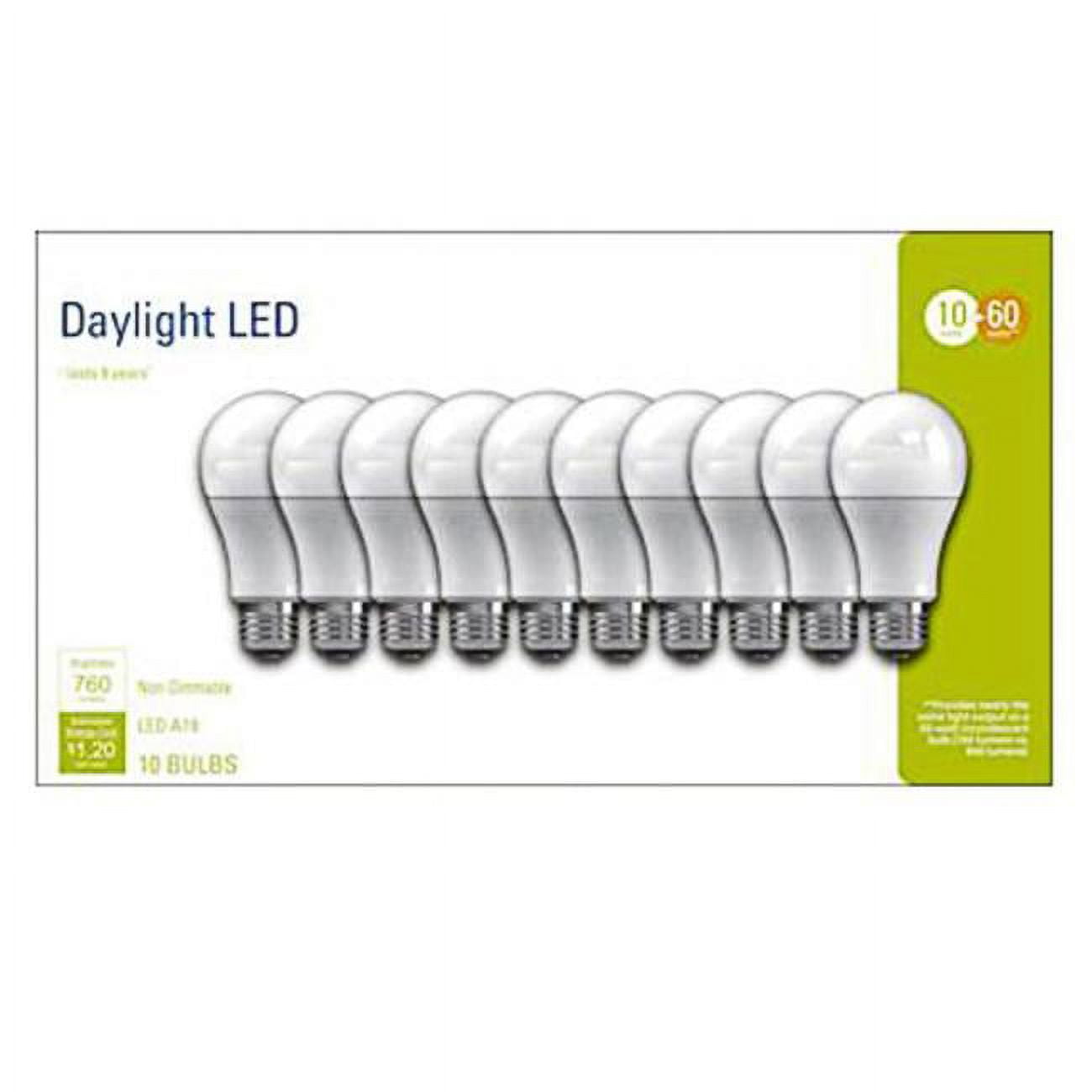 10W A19 Medium LED Light Bulb, Soft White - Walmart.com
