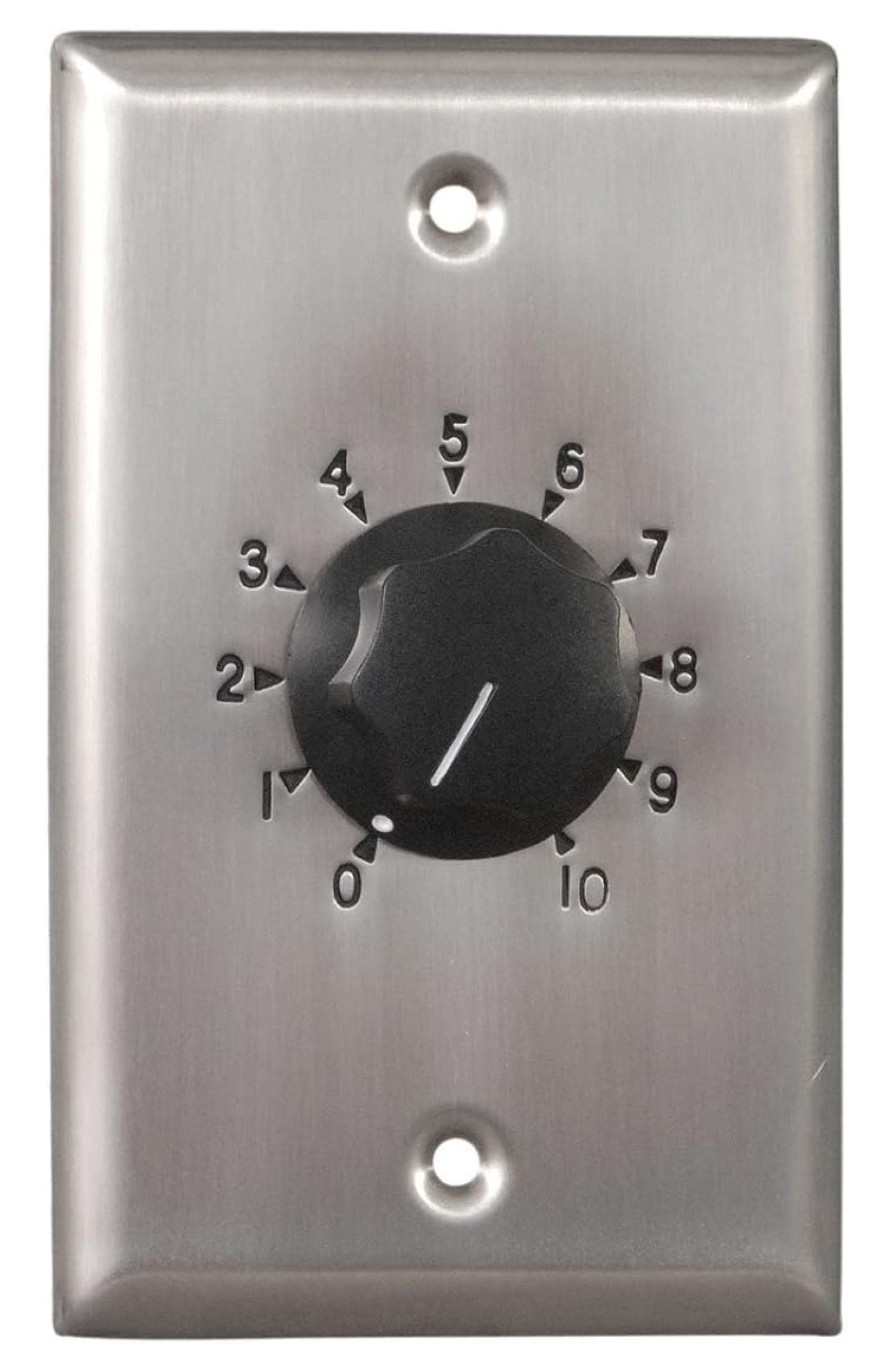 10W Attenuator - 3dB Step, 33dB Total - Stainless Steel Plate - 1-Gang ...