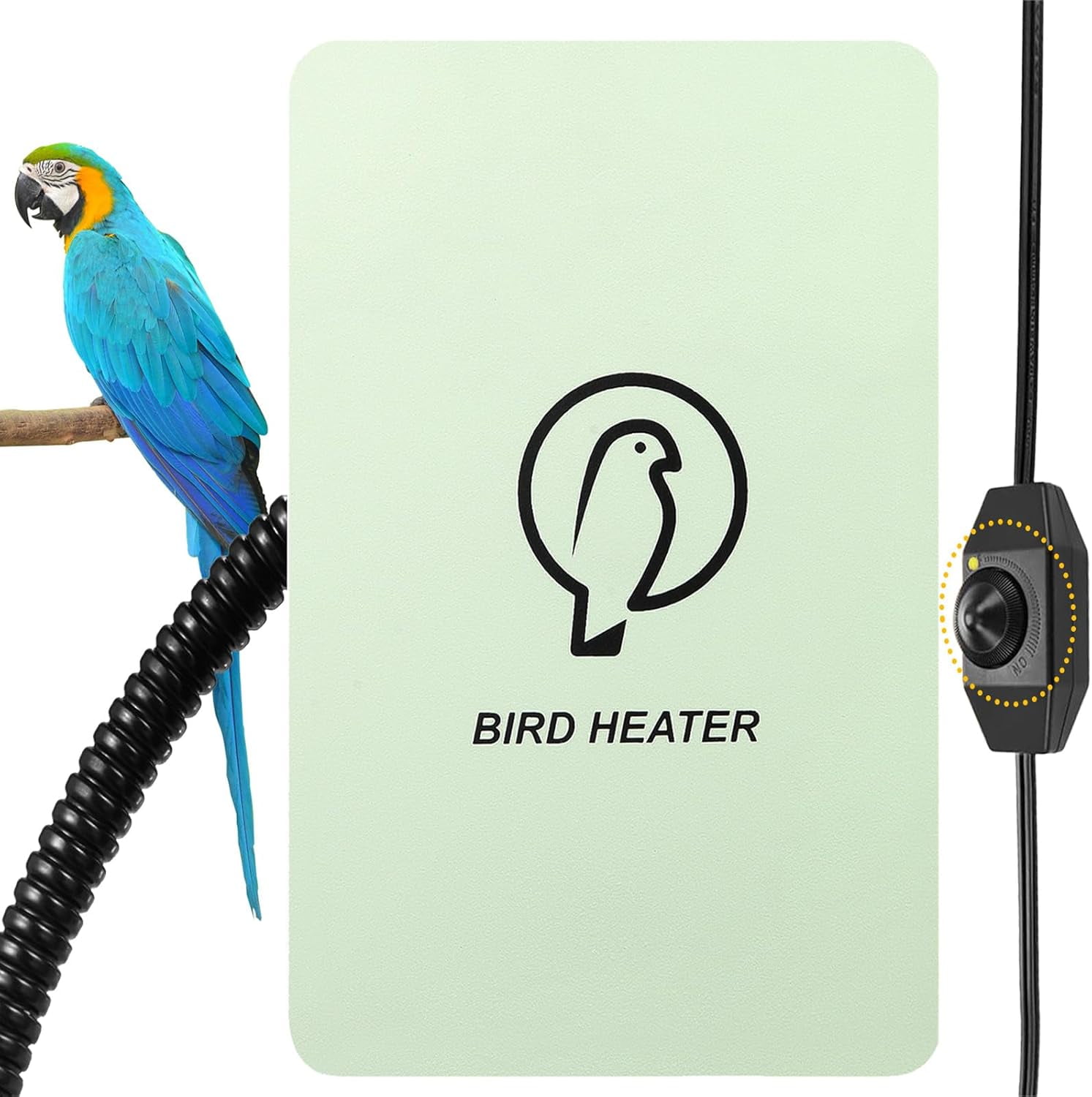 10W Bird Cage Heater, Snuggle-Up Bird Warmer with Thermostatically ...