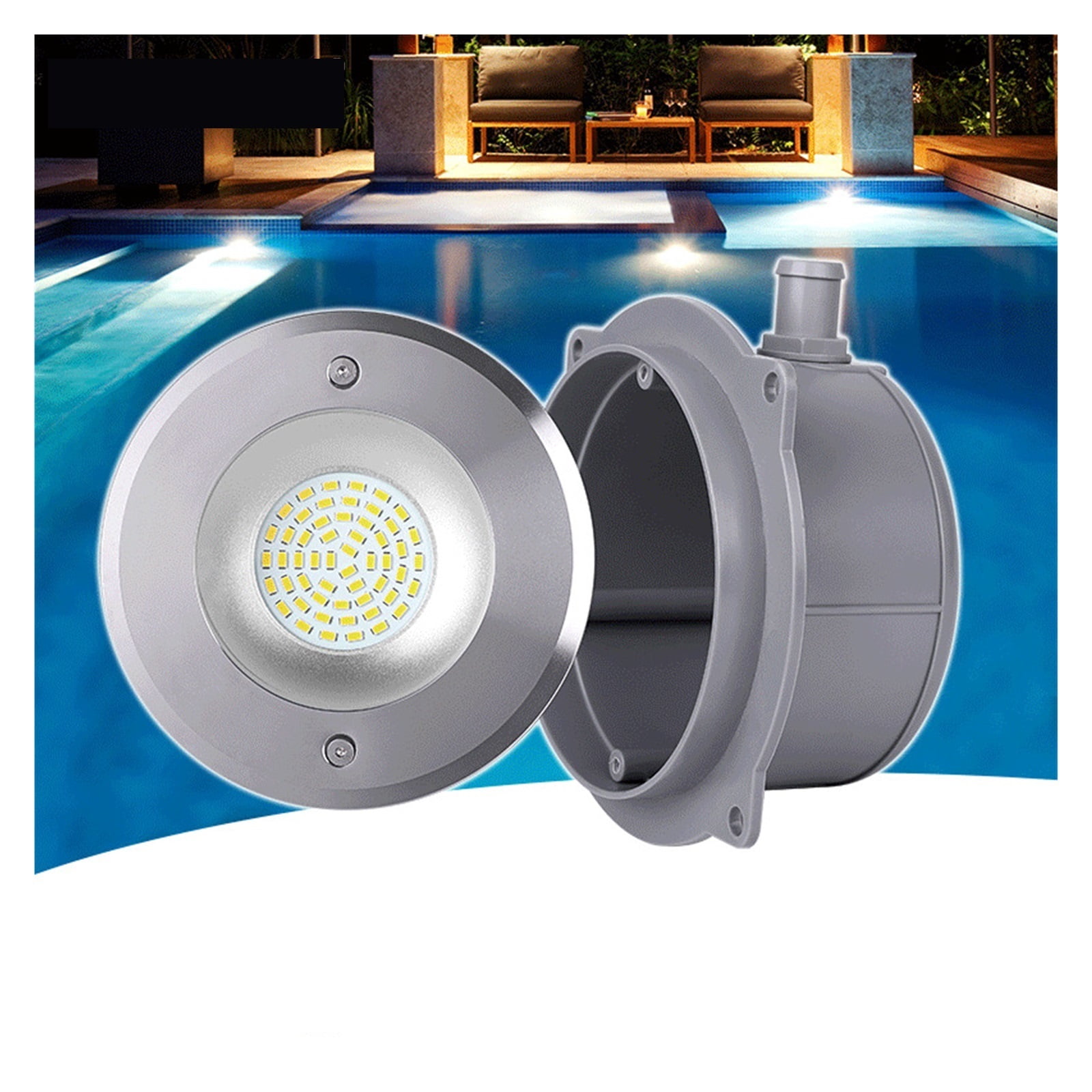 10W Embedded Underwater Buried Light Stainless Steel Underwater Light ...