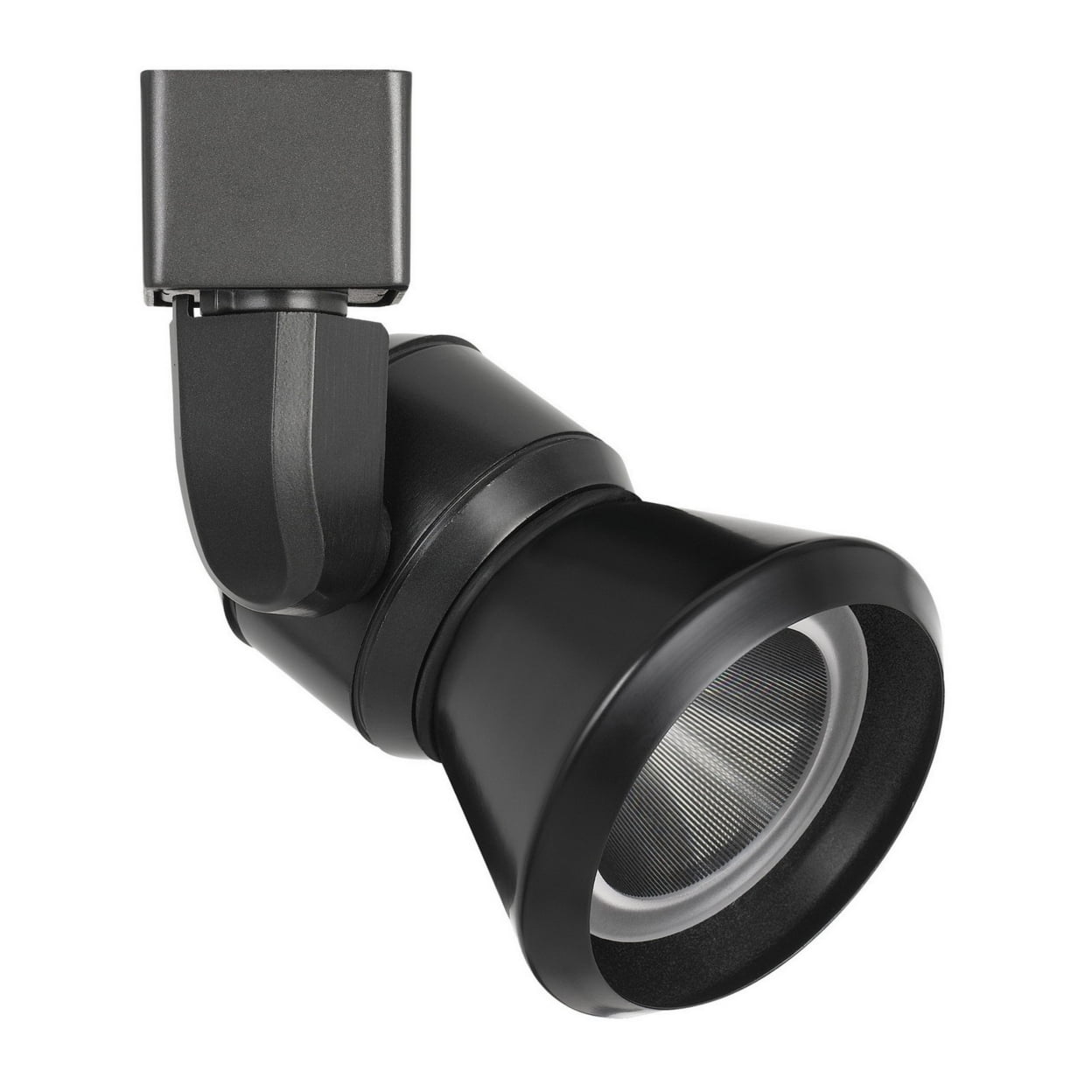 10W Integrated Dimmable LED Metal Track Fixture with Cone Head, Black ...