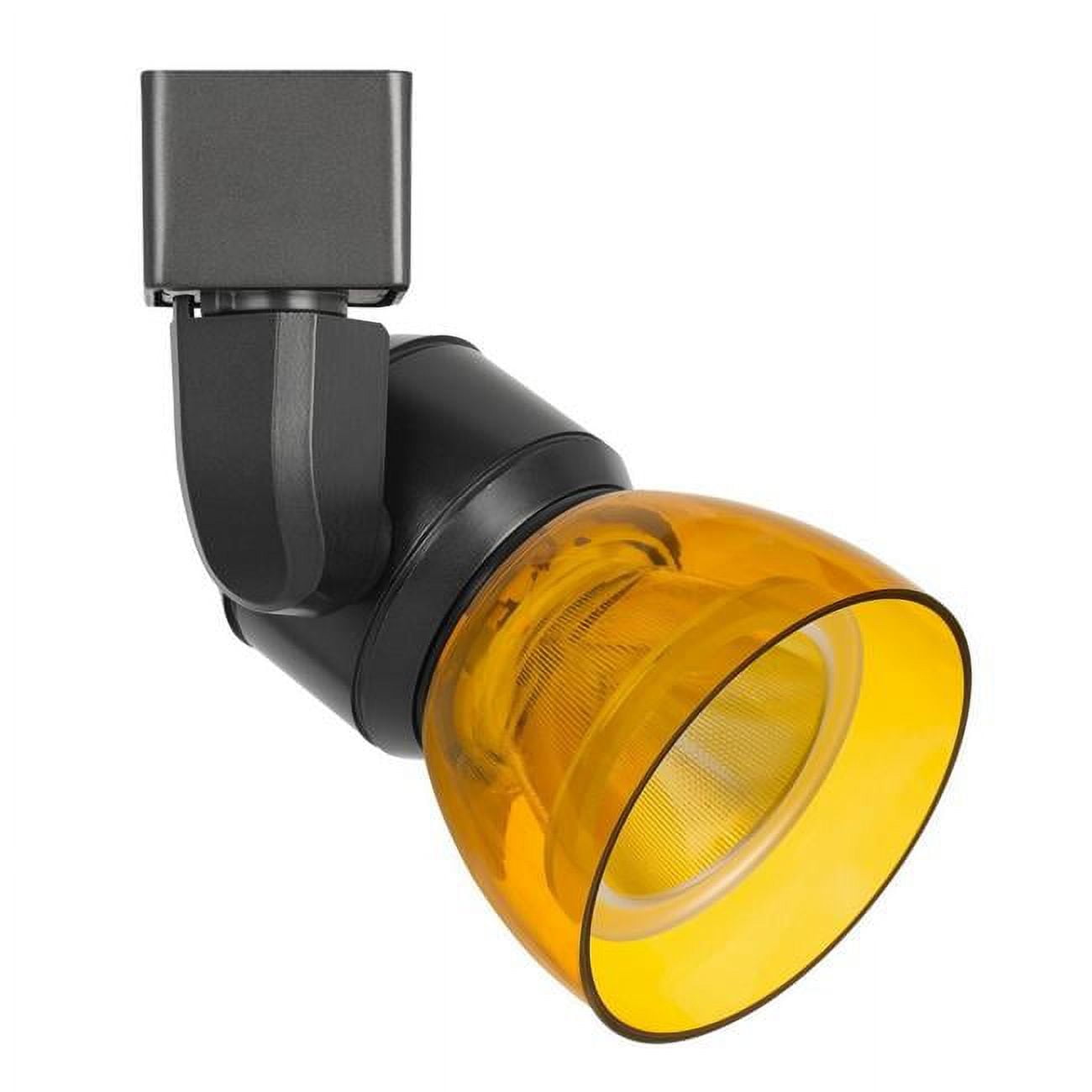 10W Integrated LED Track Fixture with Polycarbonate Head, Black ...