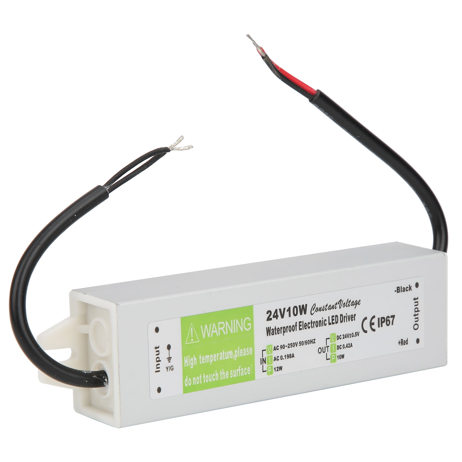 10W Professional Waterproof Electronic LED Driver Power Supply AC90 ...