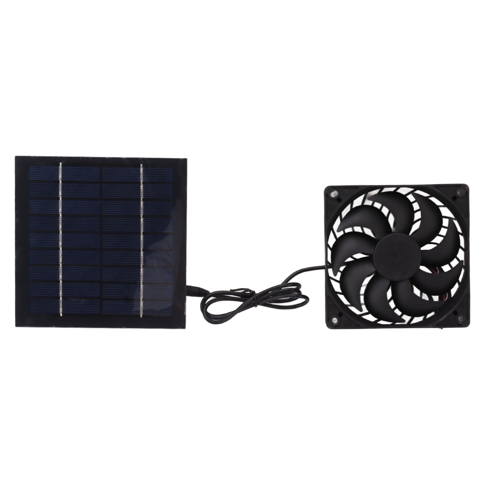 10W Solar Panel Fan Kit Solar Powered Fan for Small Greenhouses ...