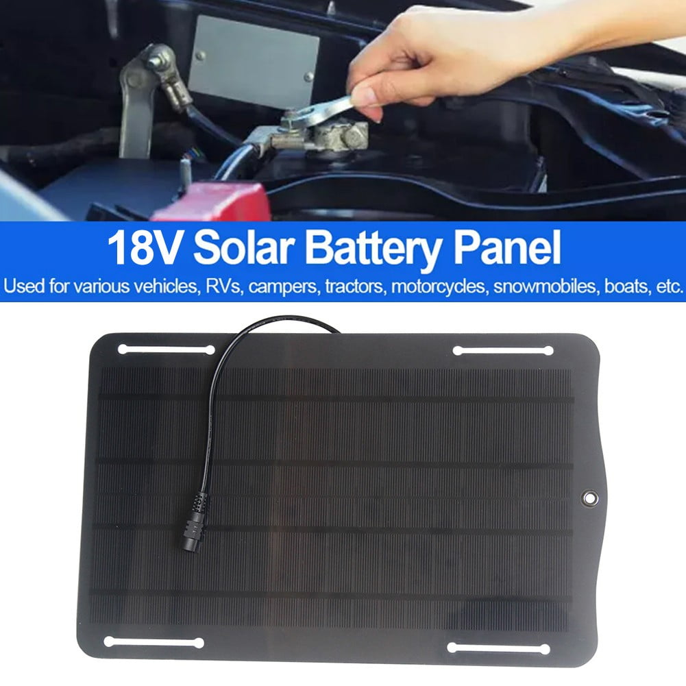 10W Solar Panel Flexible Panel Car Boat Battery Charger 18V For Car Rv ...