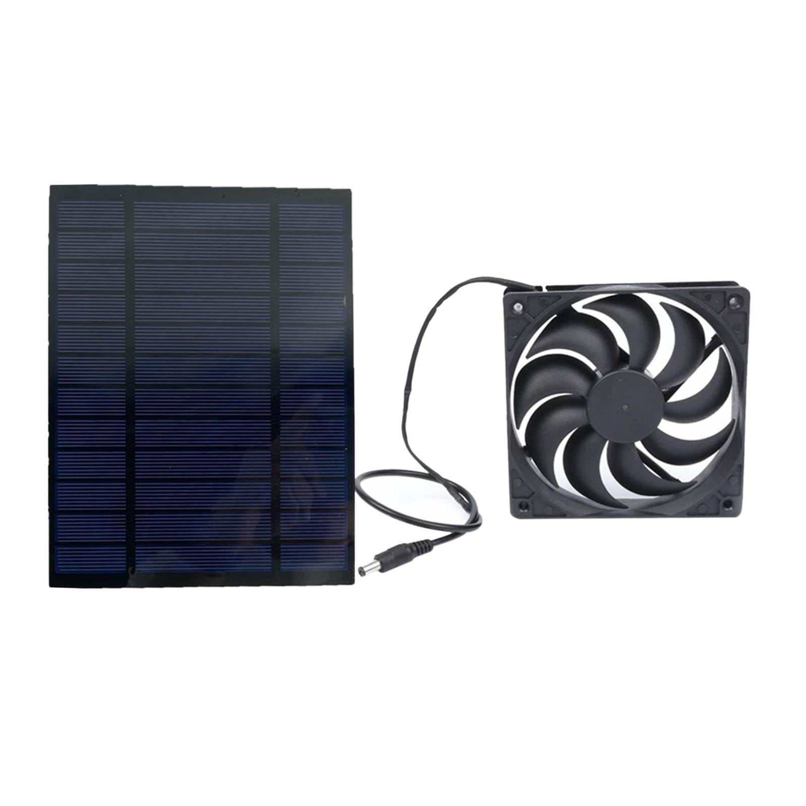 10W Solar Powered Panel Fan Solar Powered Free Energy Exhaust Fans for ...