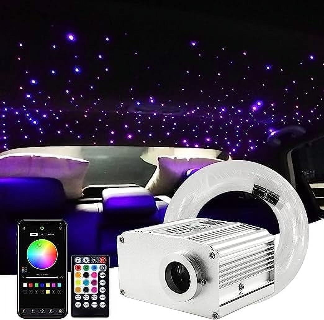 BESTUND 10W APP-Controlled Starlight Headliner Kit for Car Roof 150pcs ...