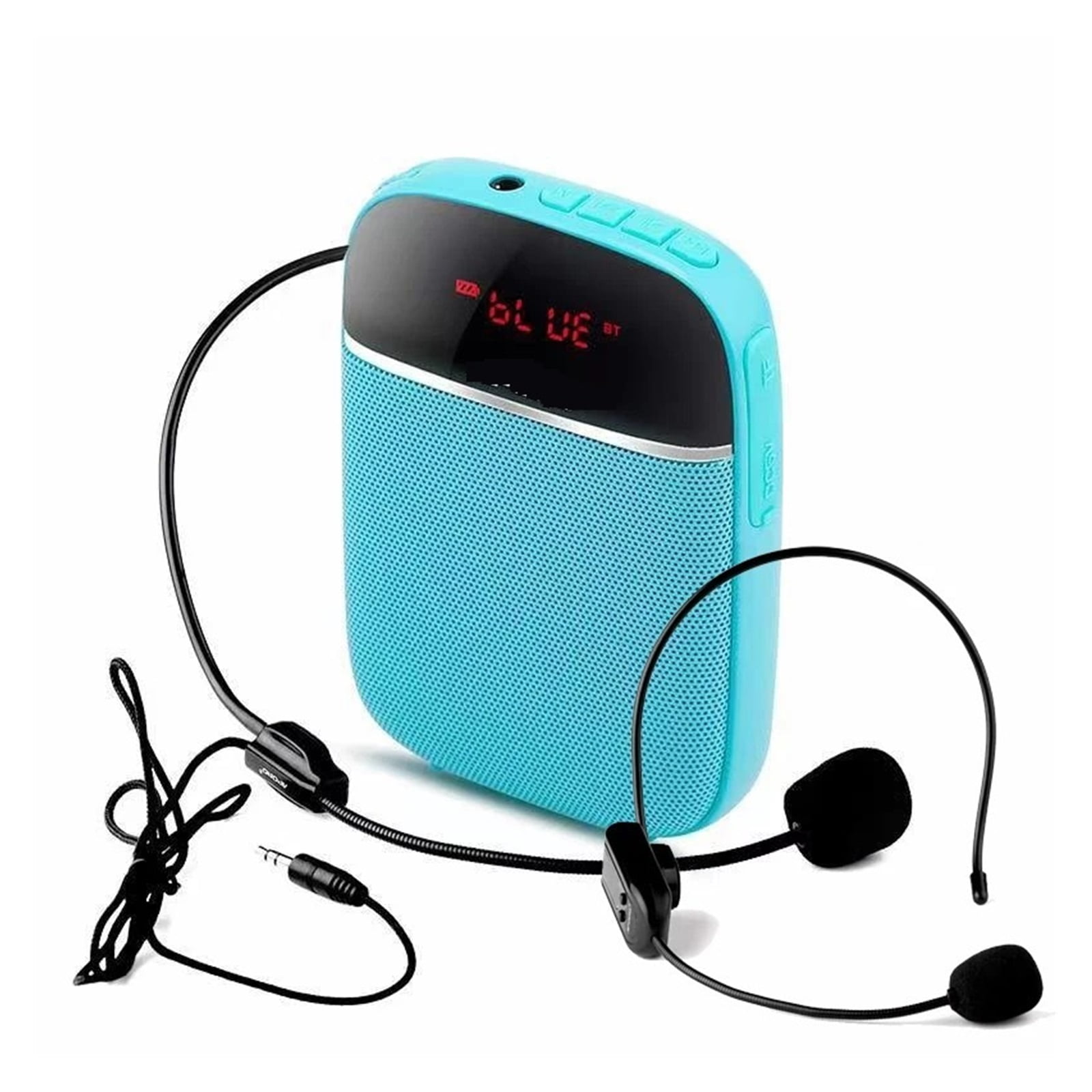 10W Wired/UHF Wireless Mini Fashion Microphone Guide Headset Teaching ...