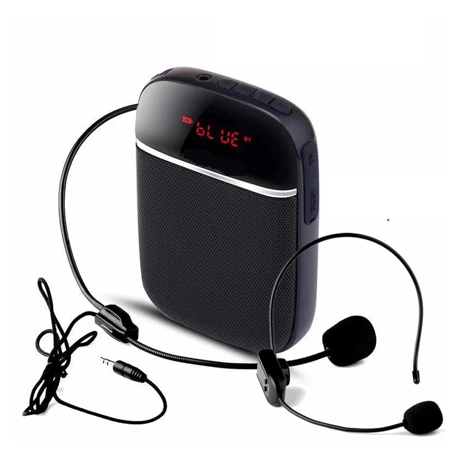 10W Wired/UHF Wireless Mini Fashion Microphone Guide Headset Teaching ...