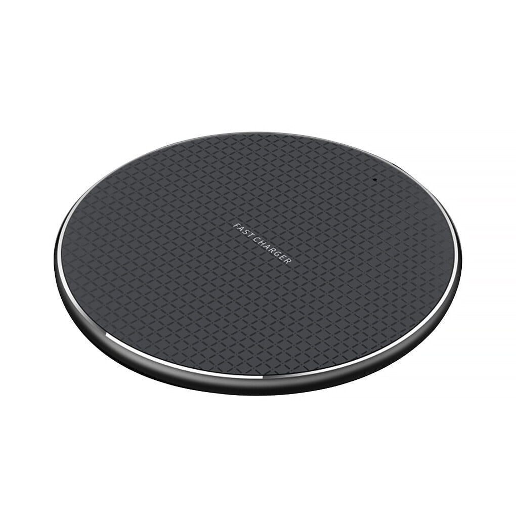 10W Wireless Charger Round Shape Fast Wireless Charging Mat Non\-slip ...