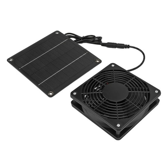 10W12V Solar Panel Fan, Pet Exhaust Fan, Green And Environmentally ...