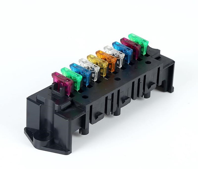 10Way Fuse Box Block Fuse Holder Box Car Vehicle Circuit Automotive ...