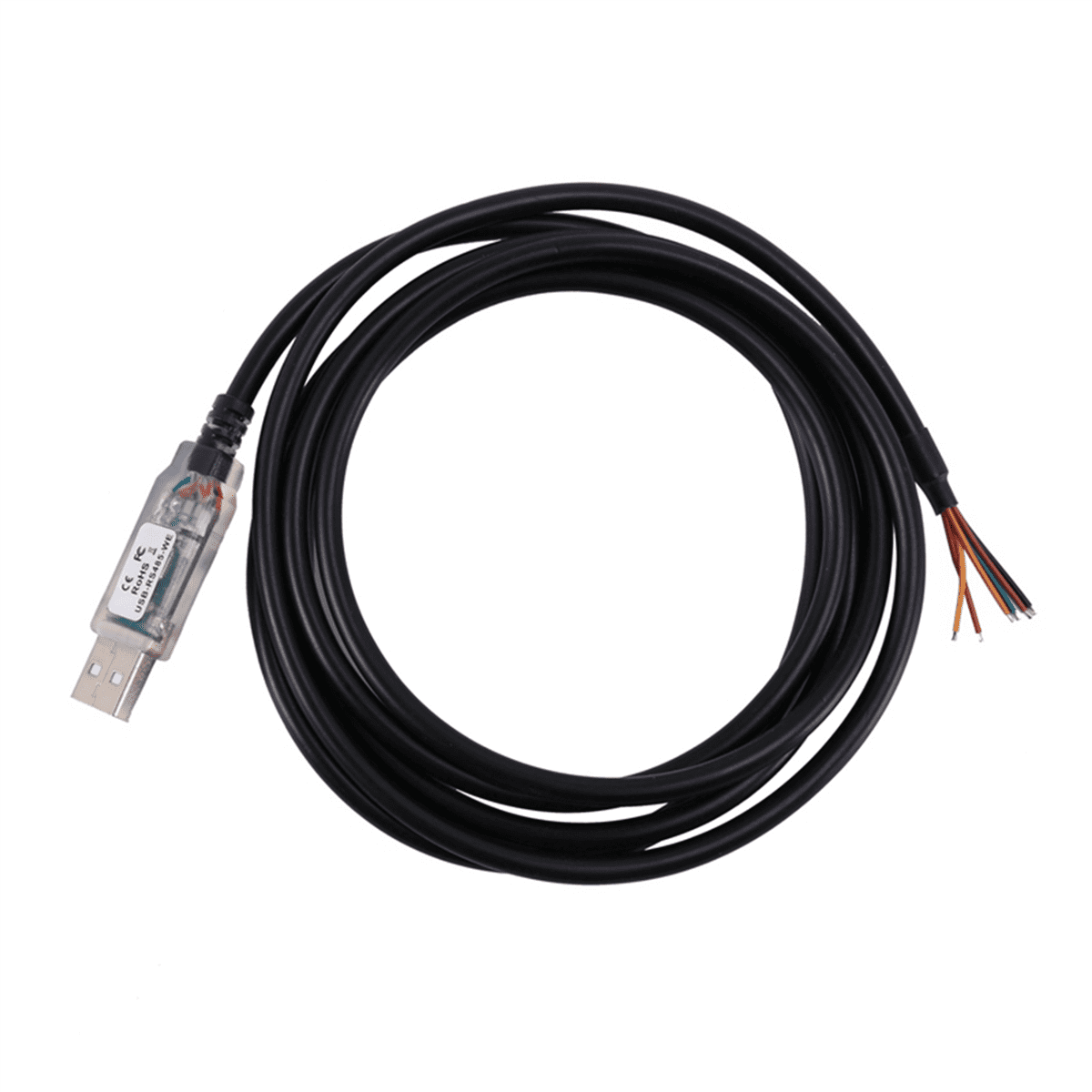10X 1.8M Long Wire End,USB-Rs485-We-1800-Bt Cable,USB to Rs485 Serial ...