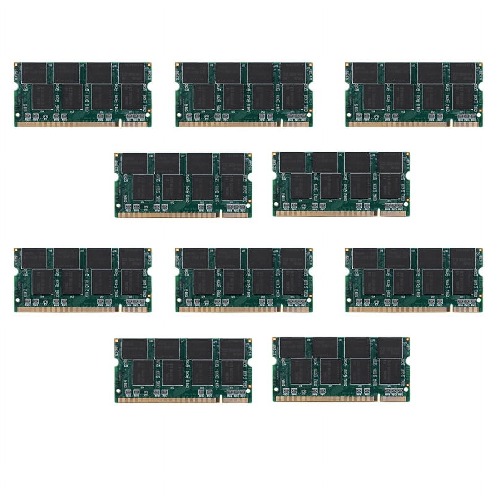 10X 1GB DDR1 Laptop Memory Ram SO-DIMM 200PIN DDR333 PC 2700 333MHz for ...