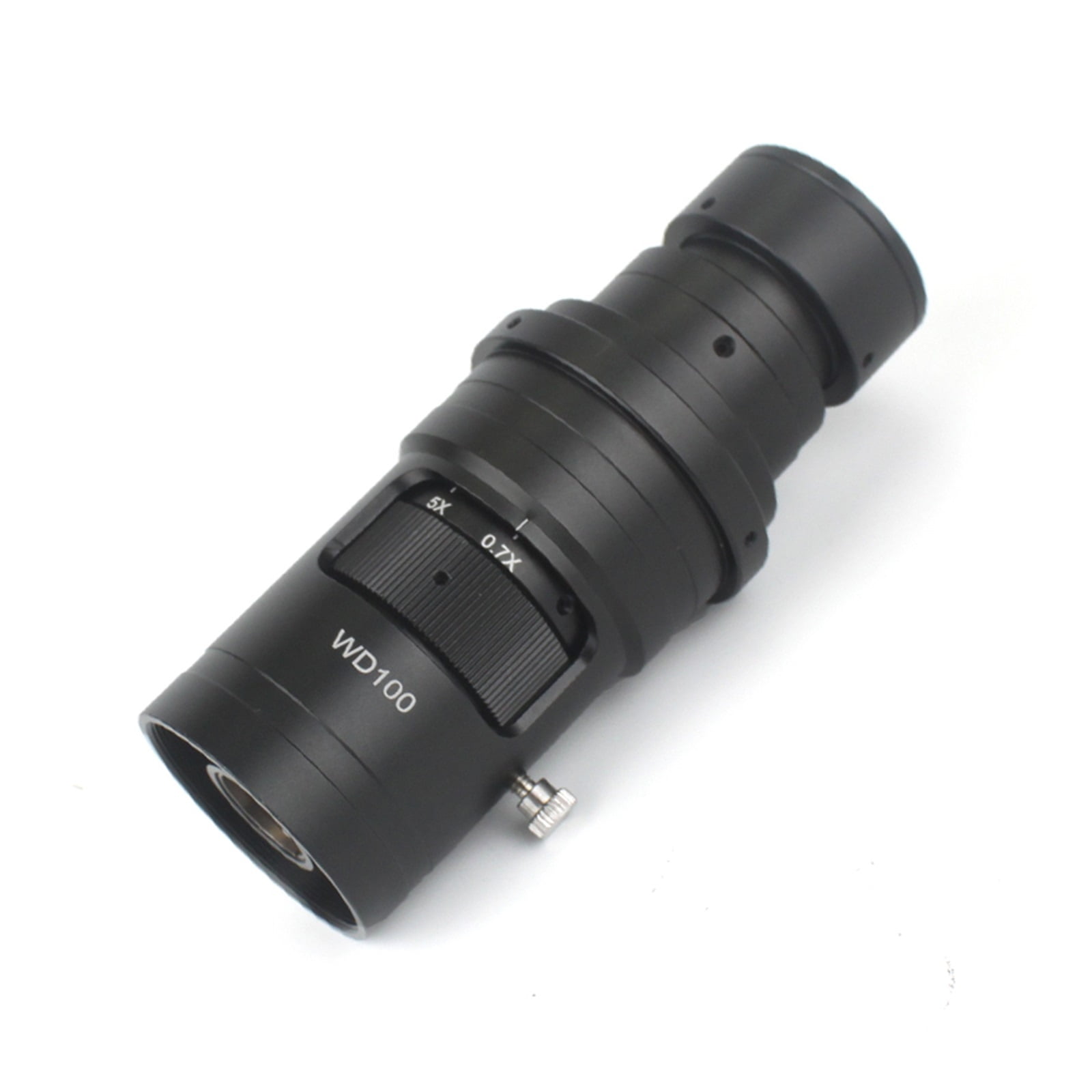 10X- 200X 0.7X-5X WD100 Adjustable Magnification C Mount Zoom Lens ...