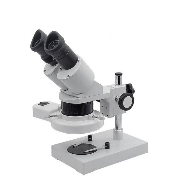10X 20X 30X 40X Stereo Microscope With Ring Light Illumination For PCB ...
