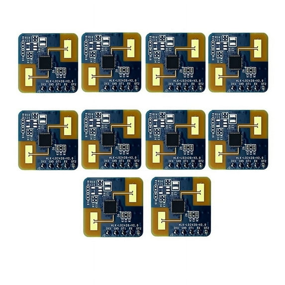 10X 24G MmWave LD2420 Human Presence Radar Sensor Motion Detection ...