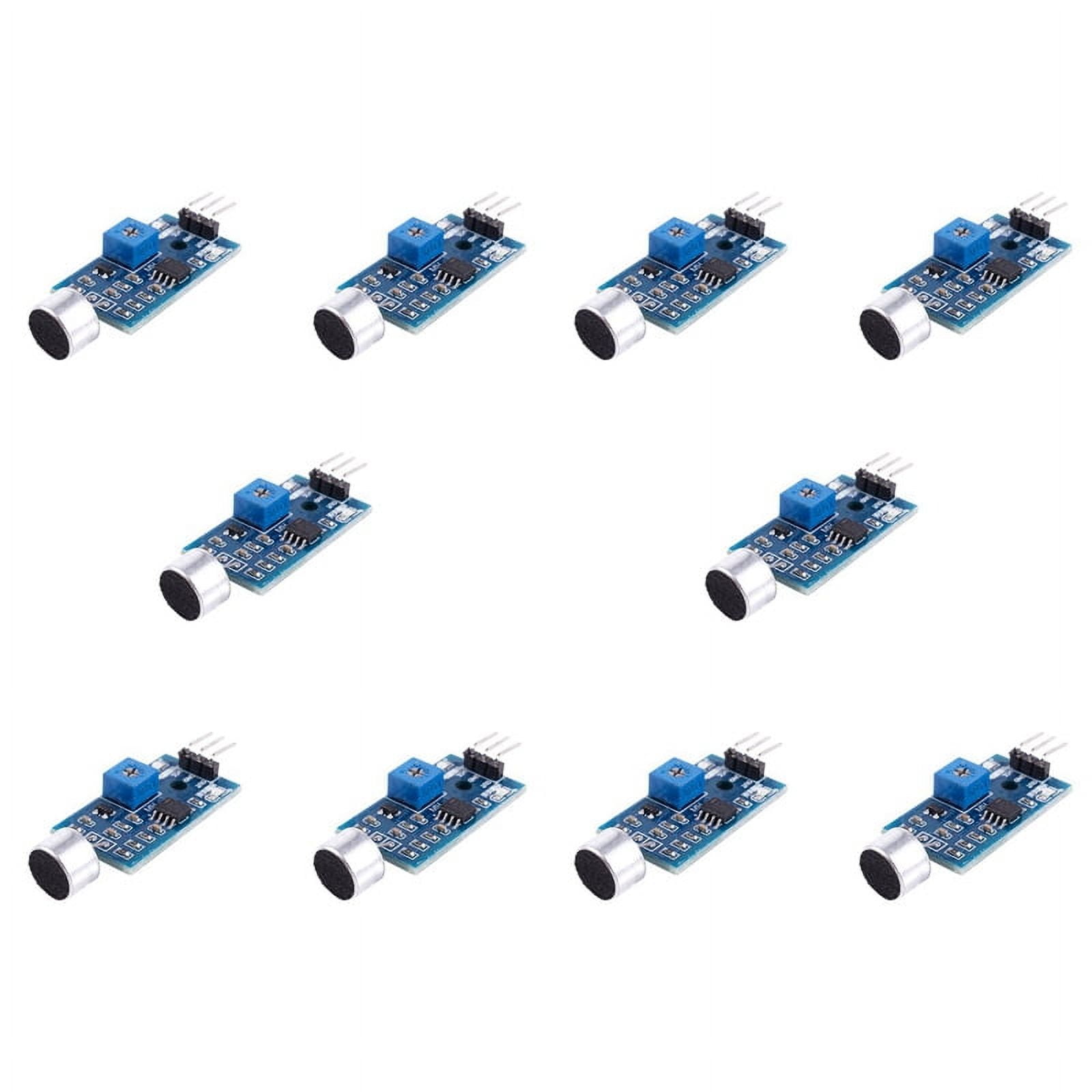 10X 3.3V/3.5V LM393 Microphone Amplifier Sound Sensor MIC Voice Module for,10 x microphone sound ...