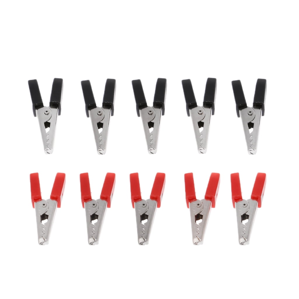 10X 34mm for Clips Insulated Handles Grips Wire Lead Test Cl - Walmart.com