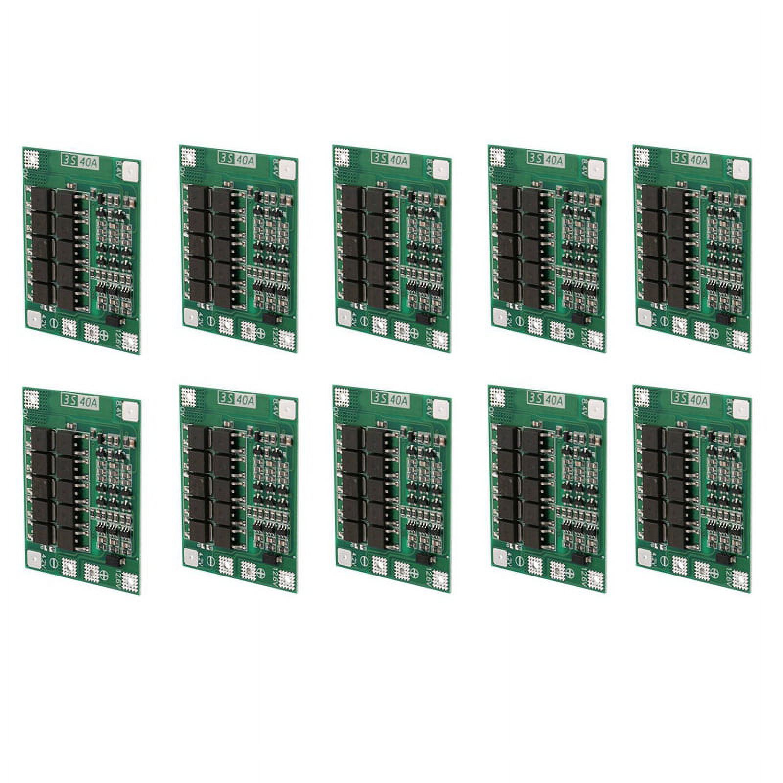10X 3S 40A 18650 Li-Ion Lithium Battery Charger Protection Board Pcb ...
