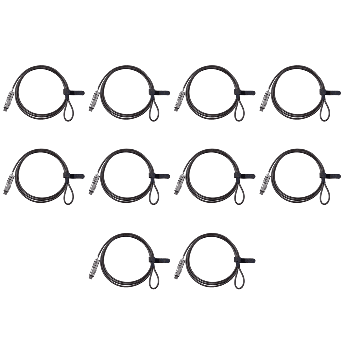 10X 4 Digital Universal Lock USB Laptop Security Cable Lock for ...