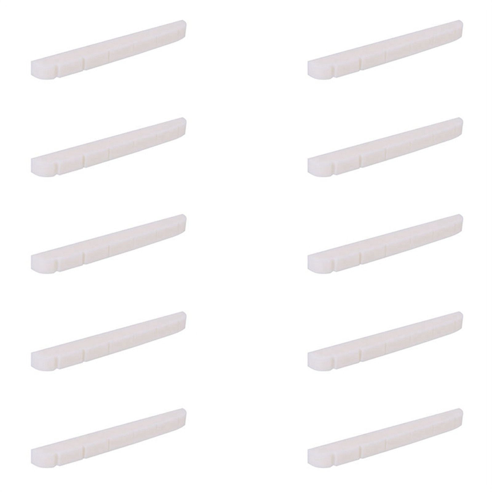 10X 42mm Bone Nut for Electric Guitar ,10 x Nut,Beige - Walmart.com
