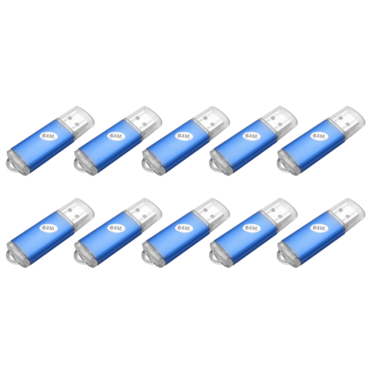 10X 64MB USB 2.0 Flash Memory Stick Thumb Drive PC LAPTOP Storage ...