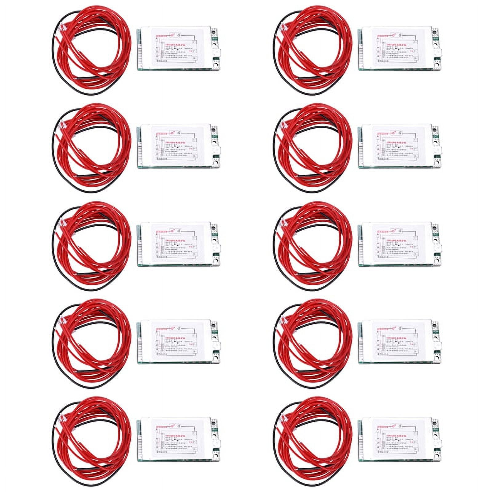 10X 7S 24V 15A Li-Ion Lithium Battery Protection Board PCB Board for E ...