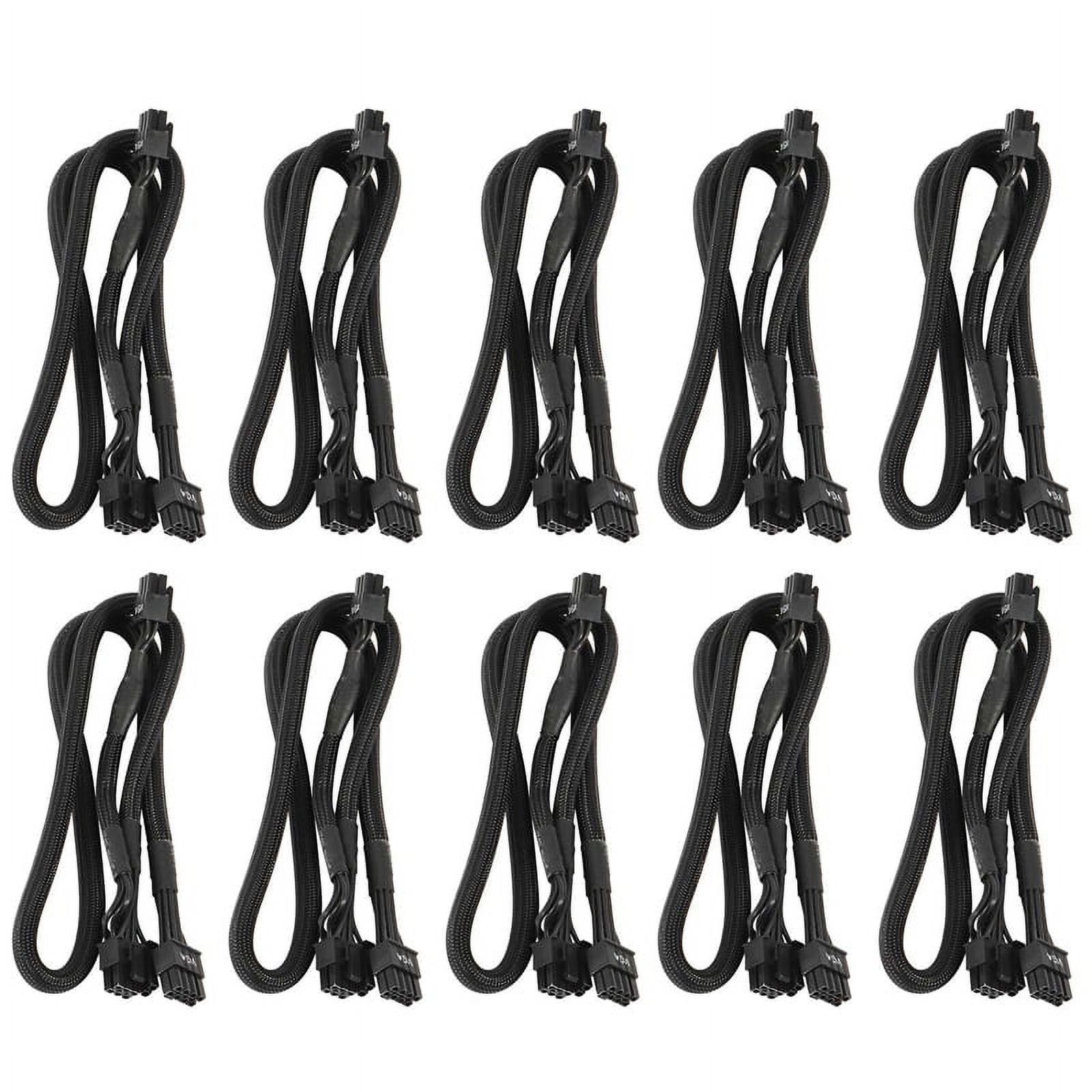 10X 8 PIN TO Dual 8 Pin 6 PIN PCIE VGA Power Supply Cable for Supernova ...