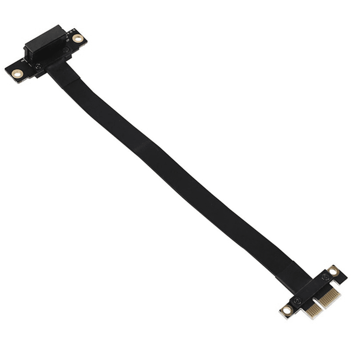 10X 90 Degree Pci-E Pci Express 1X to 1X Slot Riser Card Converter ...