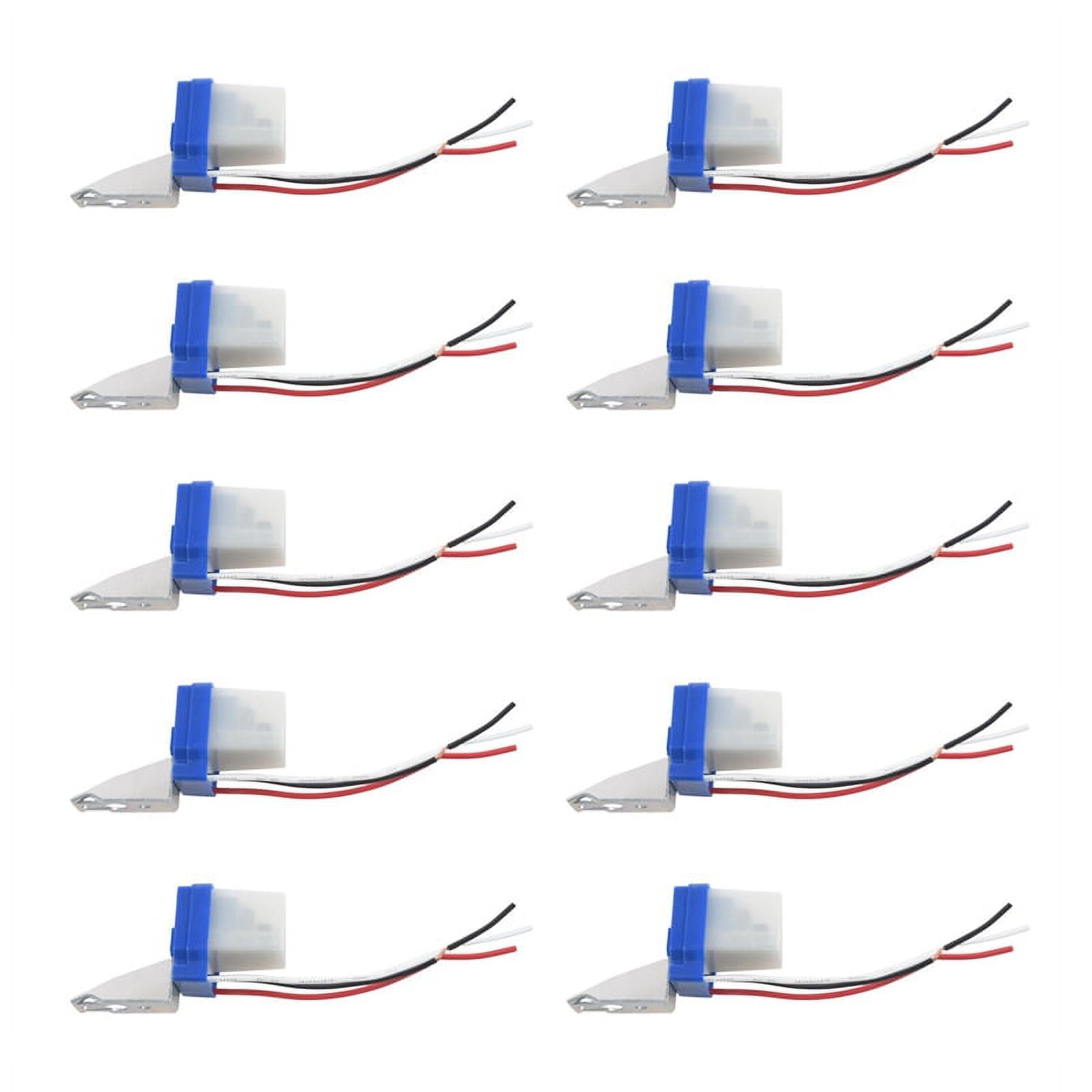10X AC DC 12V 10A Automatic Lamp Switch Light Sensor Switch - Walmart.com