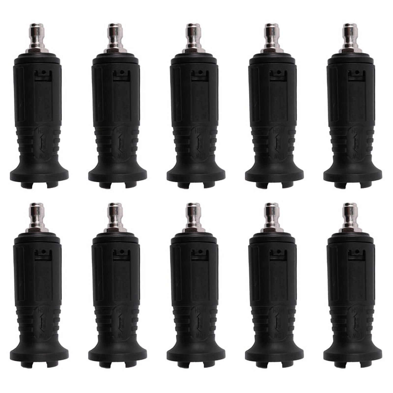 10X Auto Tool Adjustable High Pressure Washer Nozzle Tips,Variable ...