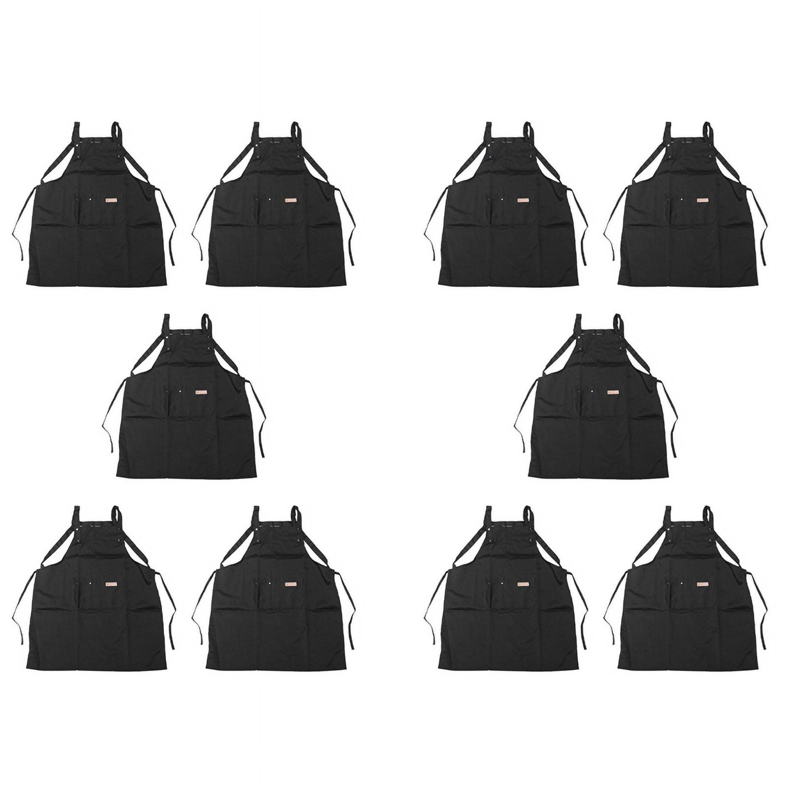 10X B Black Professional Stylist Apron Waterproof Hairdressing Coloring ...