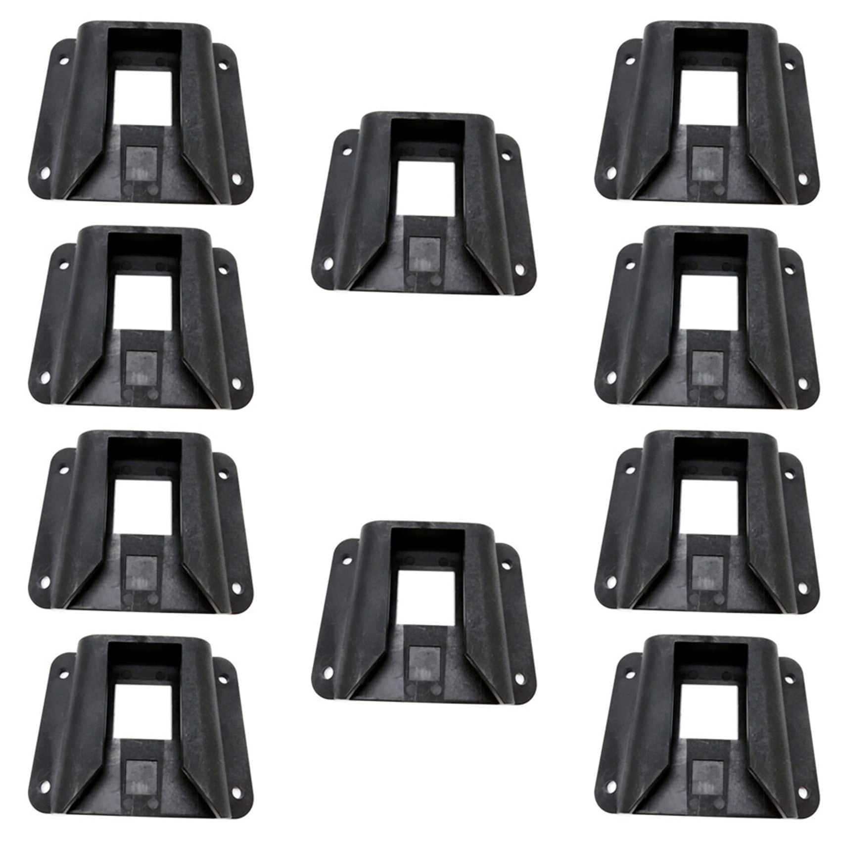 10X Bicycle Carrier Block Adapter for Folding Bike Bag Rack Holder ABS ...
