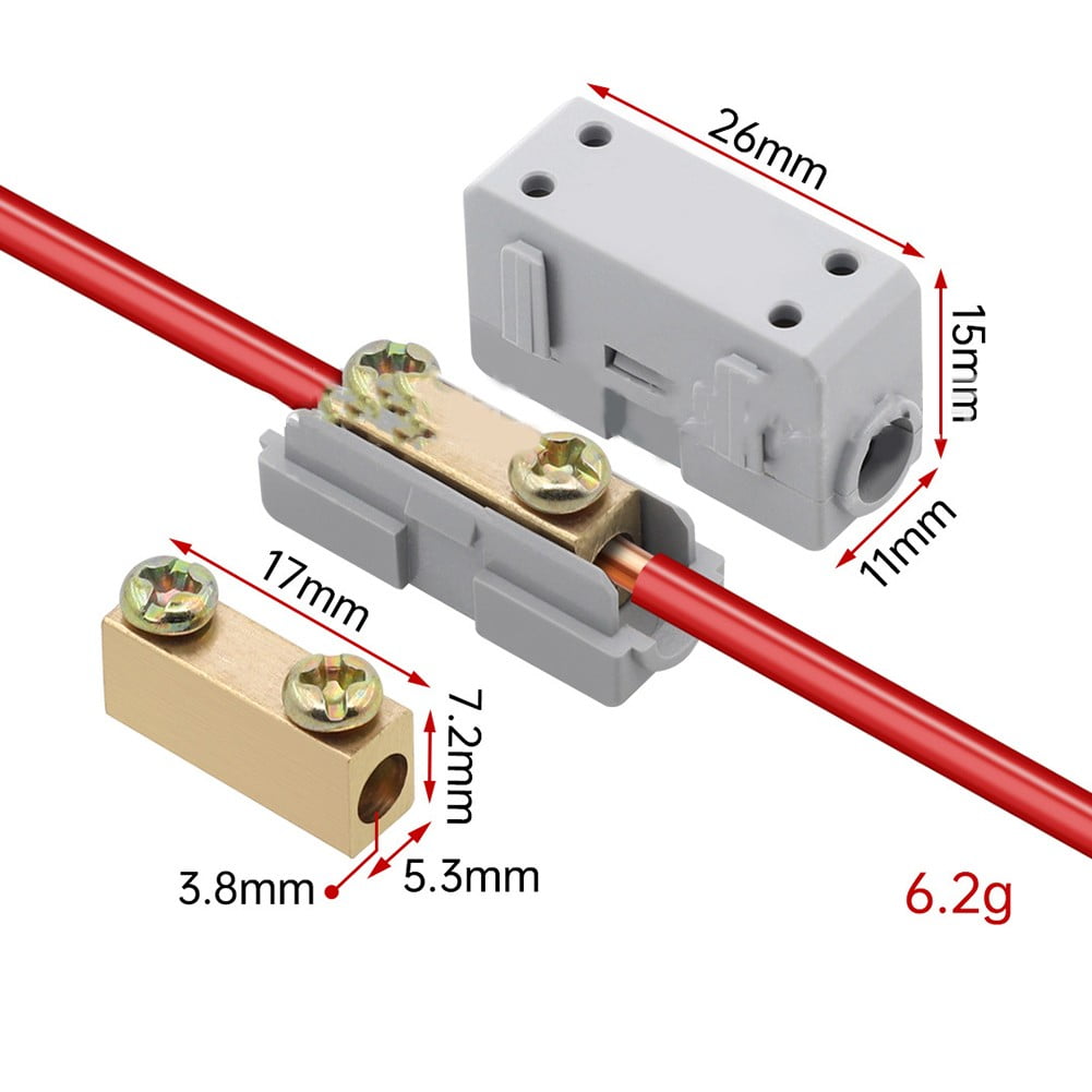 10X Brass High Power Splitter Wire Connector With Quick Cable Terminal ...