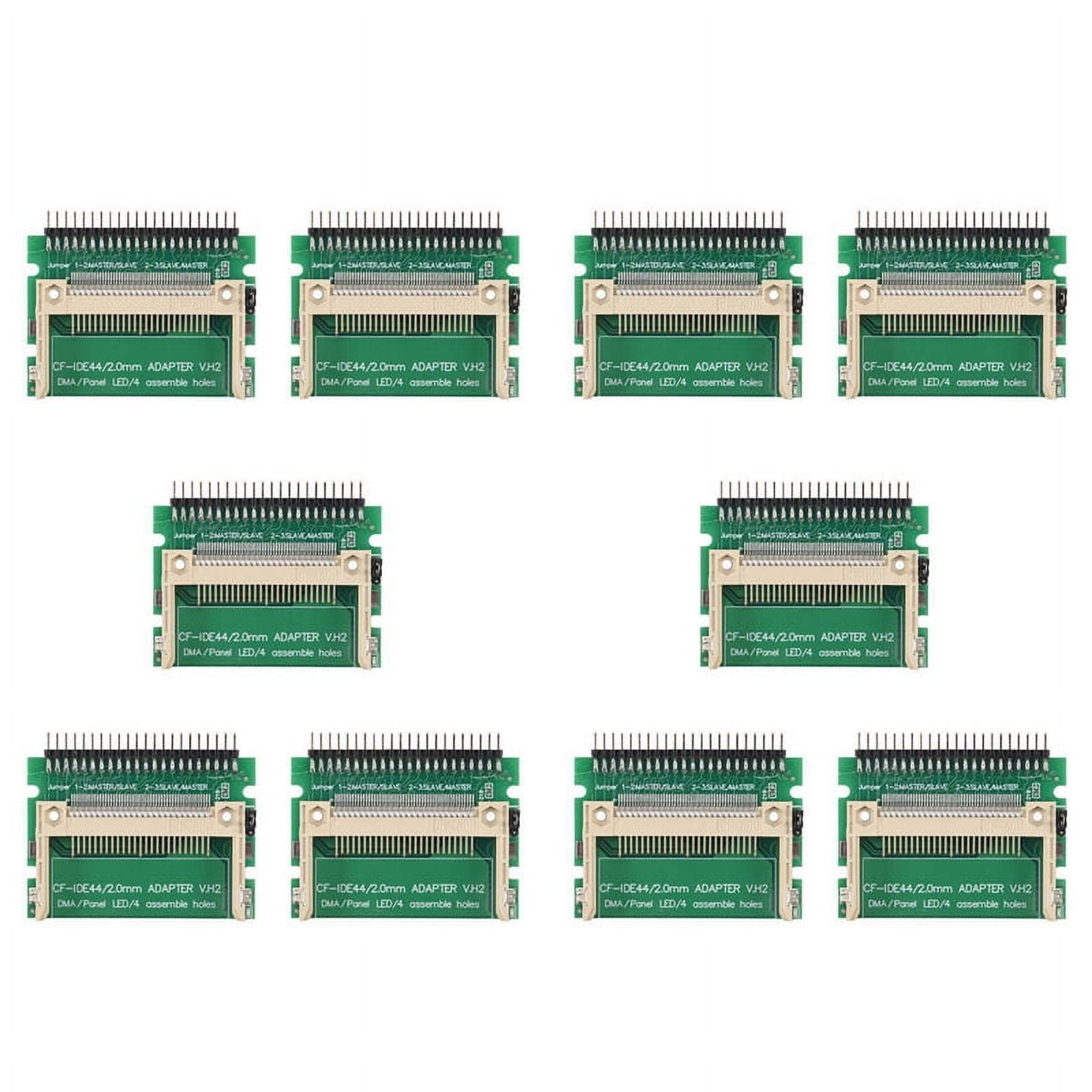 10X Compact Flash Cf Card to Ide 44Pin 2mm Male 2.5 Inch Hdd Bootable Adapter Converter ...