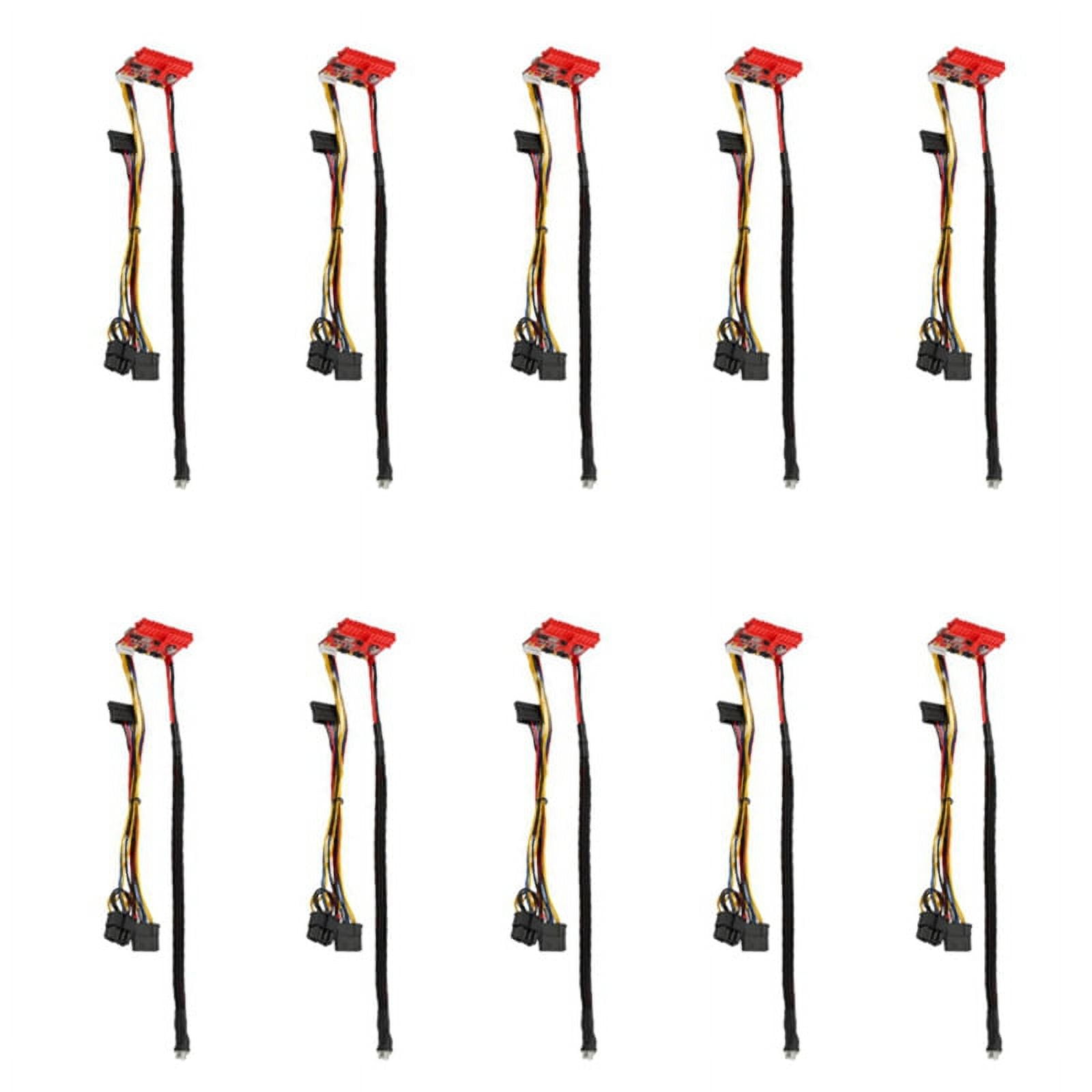 10X DC ATX PSU -BOX 12V 160W ATX Switch PSU 24Pin MINI ITX DC to Car ...