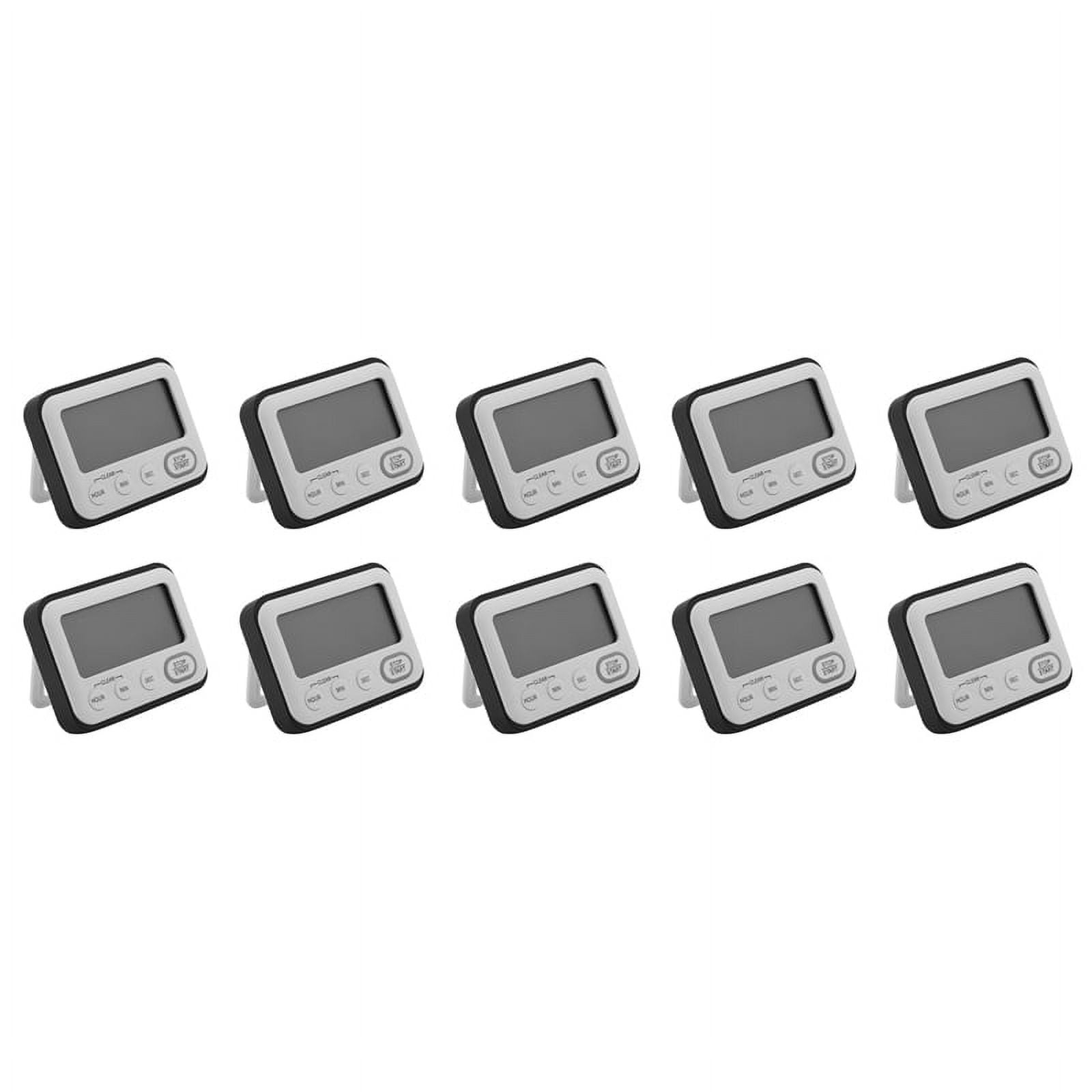 10X Digital Kitchen Countdown Timer: Teachers Classroom Counter LCD ...
