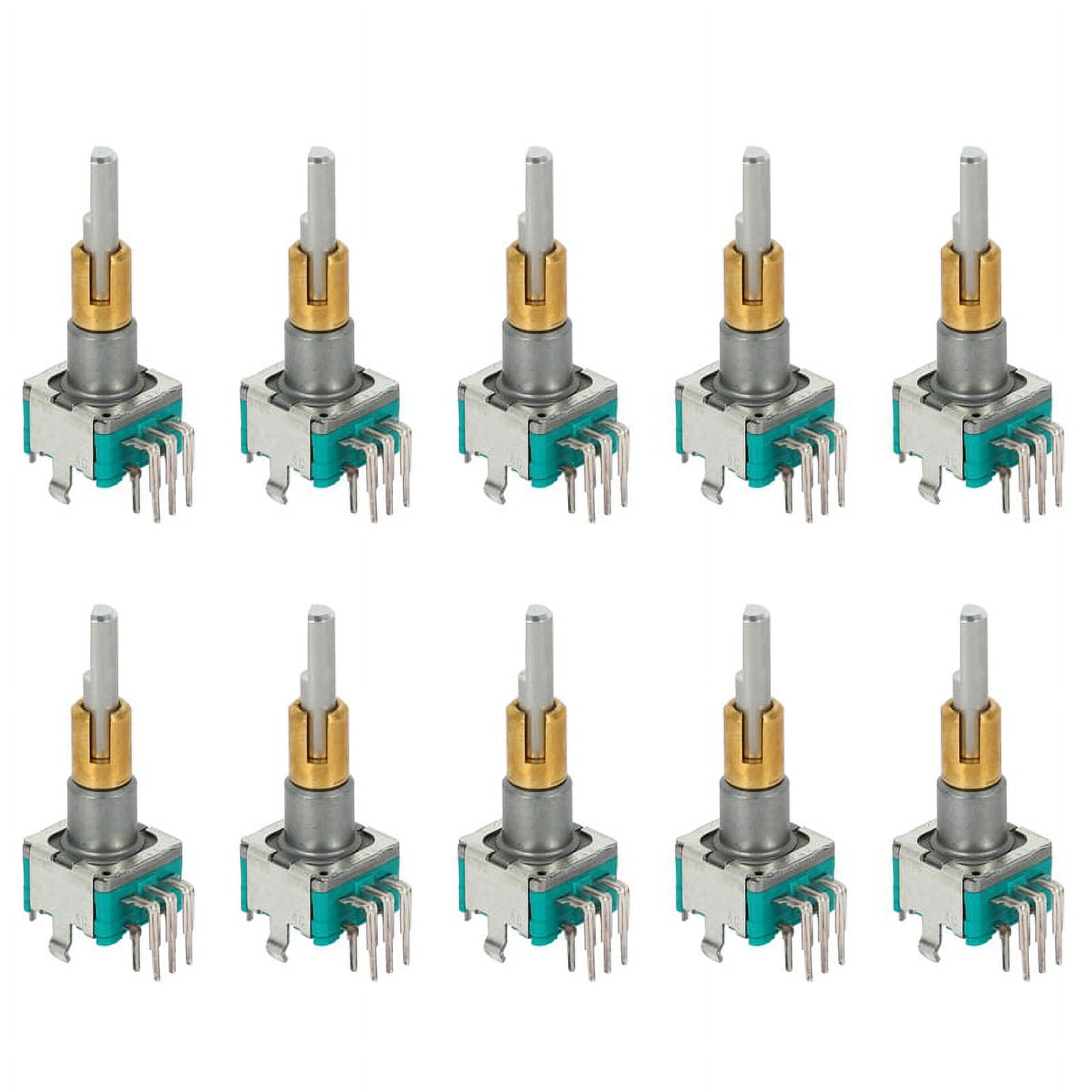 10X EC11EBB24C03 Dual Encoder with Switch 30 Positioning Number 15 ...
