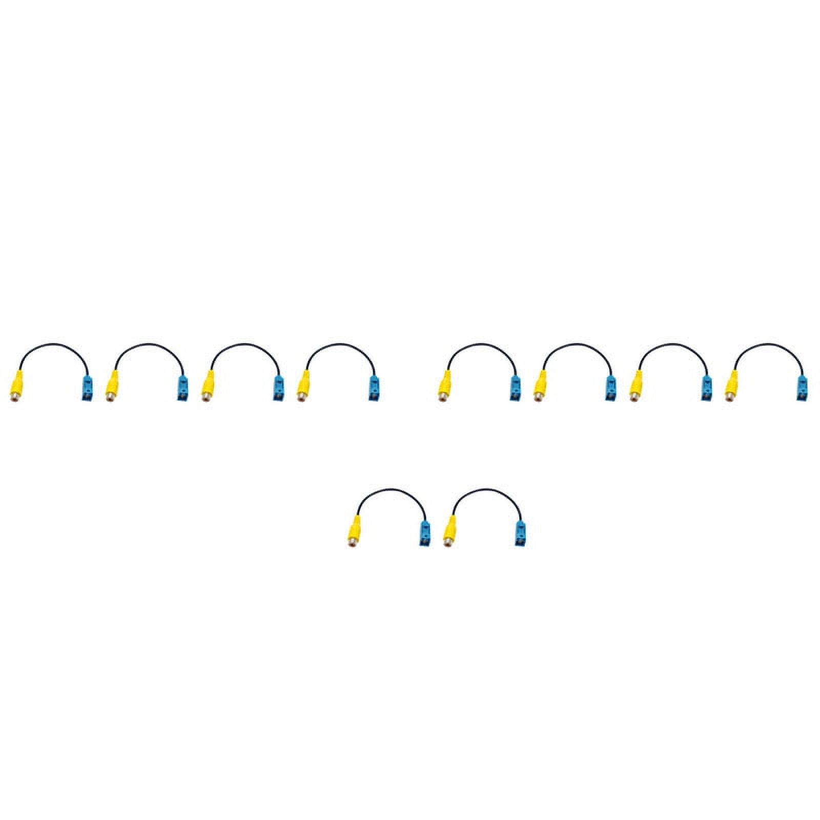 10X Fakra Reversing AV-IN Camera Video Connection Cable Parking Adapter ...