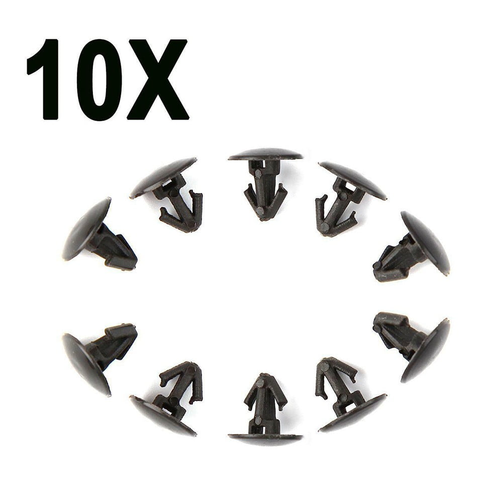 10X Fasteners Plastic Trim Clips for Nissan Qashqai Rear Door Rubber ...