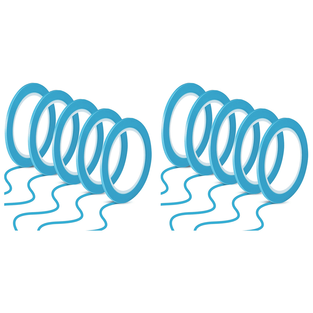 10X Fine Line Tapes 1/8 Inch 3mm Vinyl Fine Line Masking Tape for ...