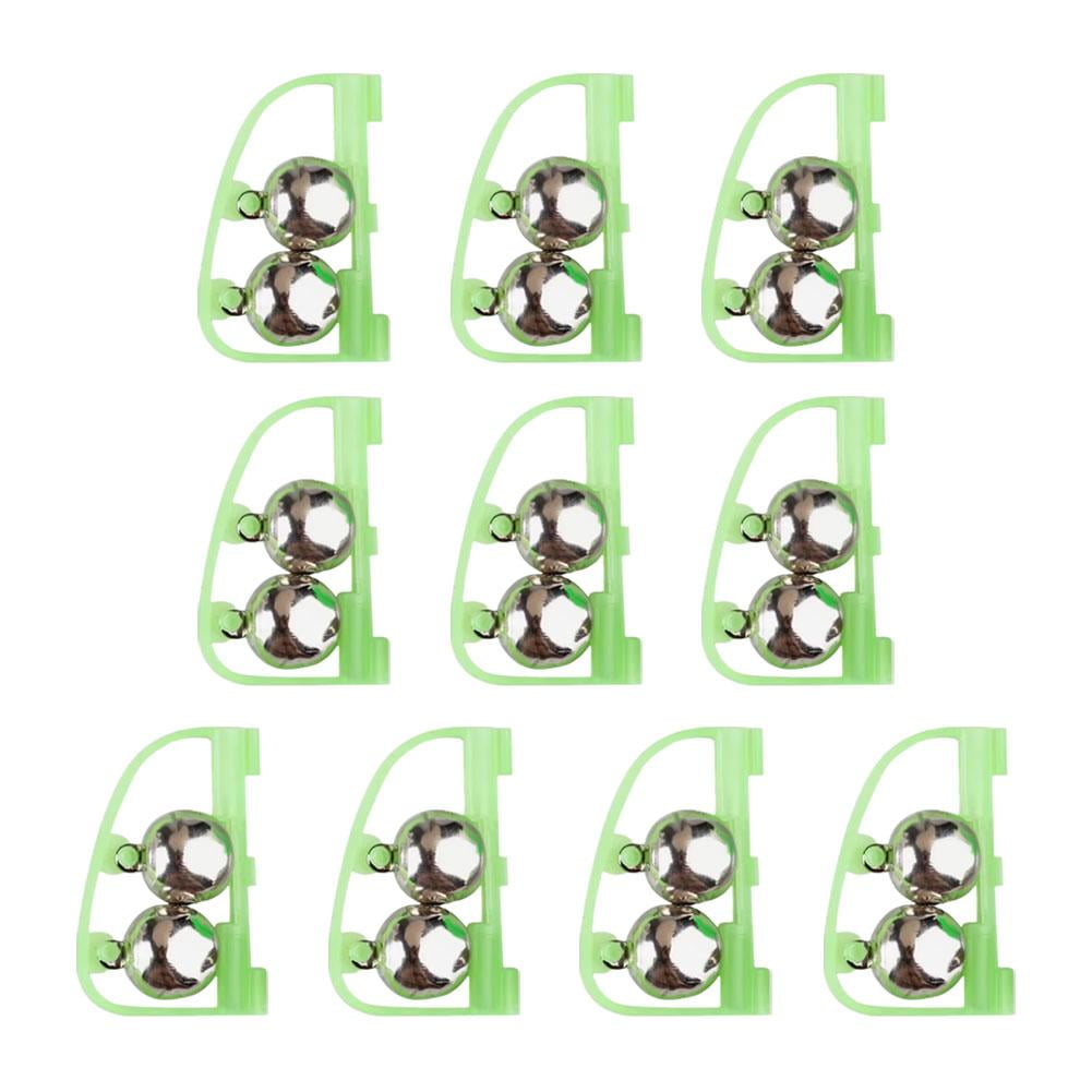 10X Fishing Alarm Bells Bells Clip Bells Double Fishing Fishing Rod ...