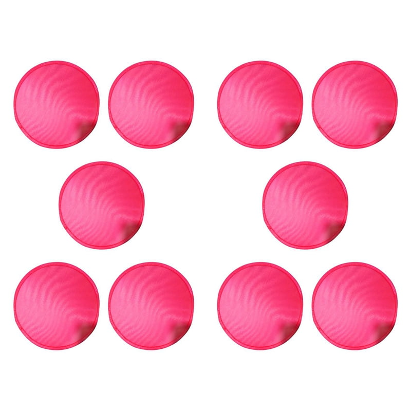 10X Foldable Round Fan-Red - Walmart.com