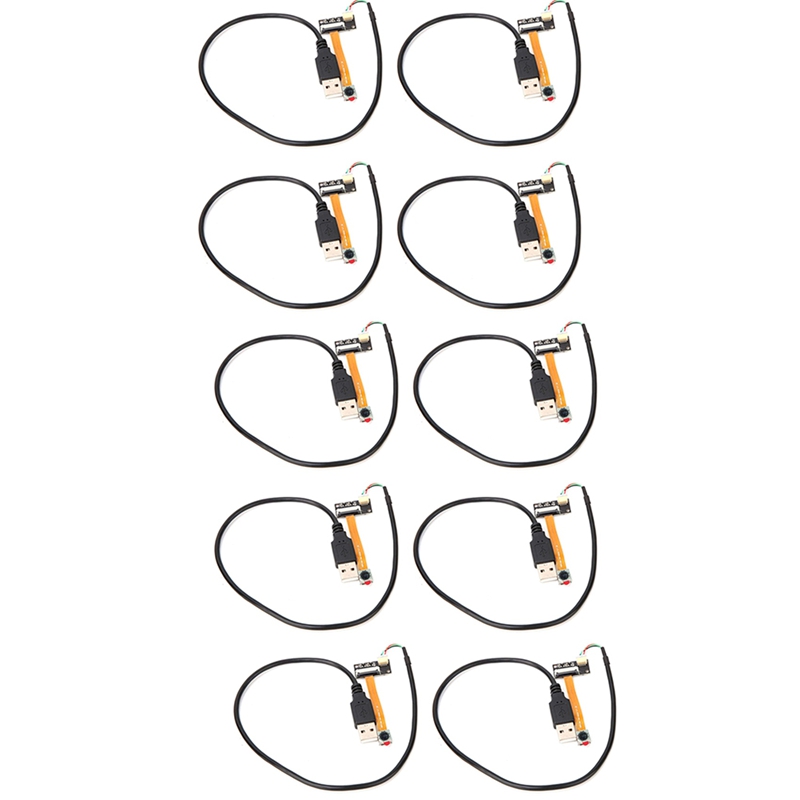 10x Hd Usb Camera Module Ov5640 5mp 25921944p Auto Focus Otg Uvc Usb Camera Module For Android