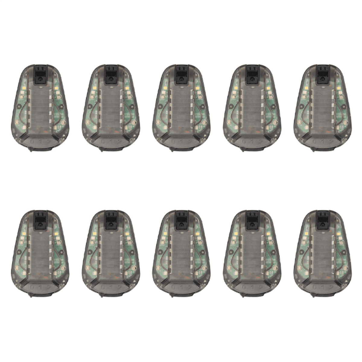 10X Helmet Survival Beacon Light Helmet Strobe Light Survival Safety IR ...