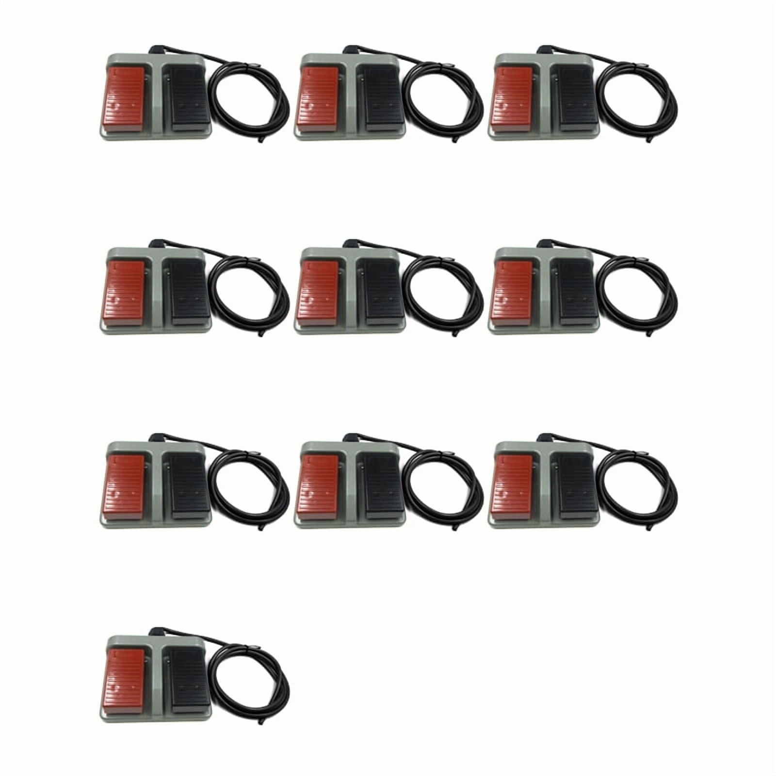 10X Instant Plastic Foot Switch Infinite Double Pedal Two-Way Dual-Use ...