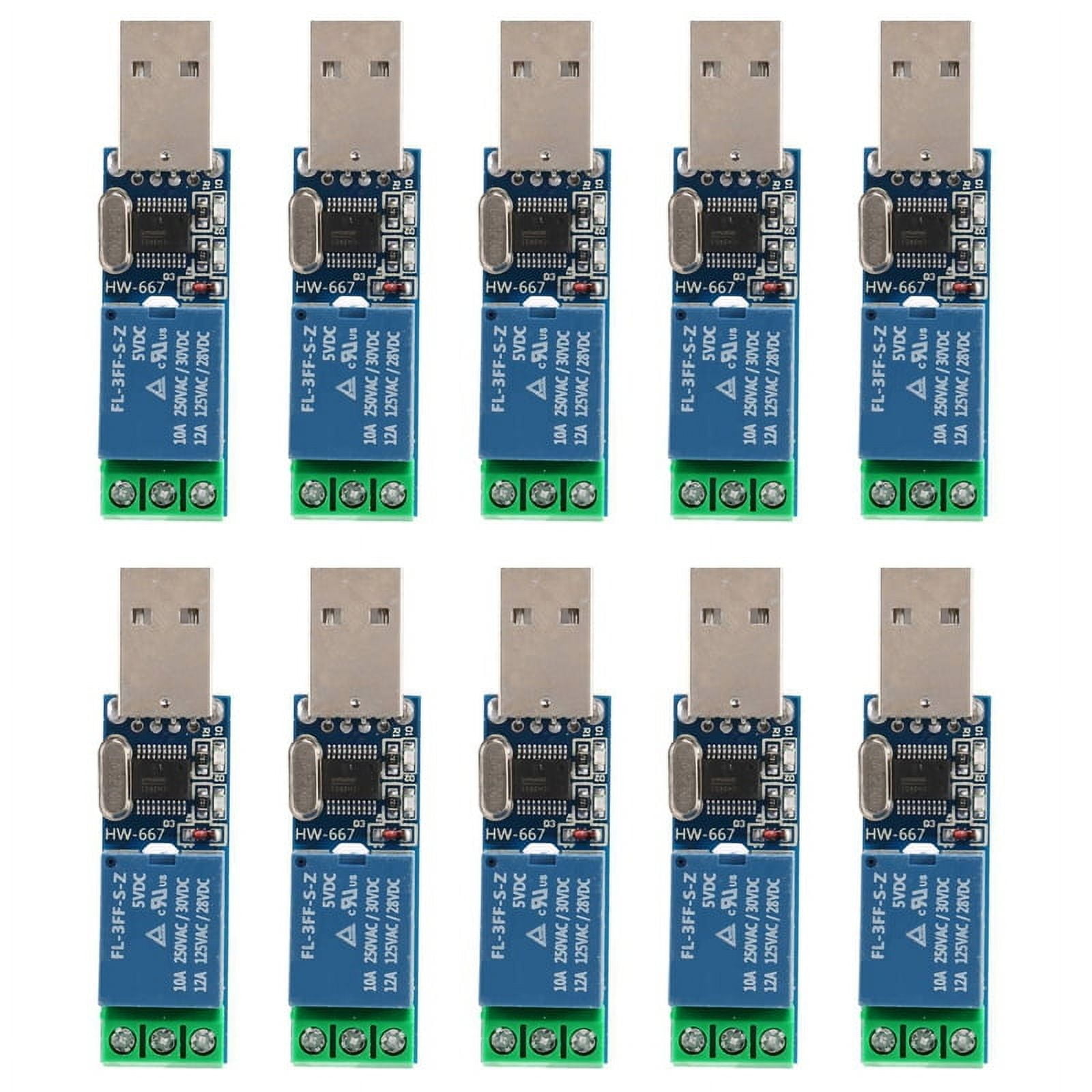 10x Lcus Type 1 Usb Relay Module Usb Intelligent Switch Control