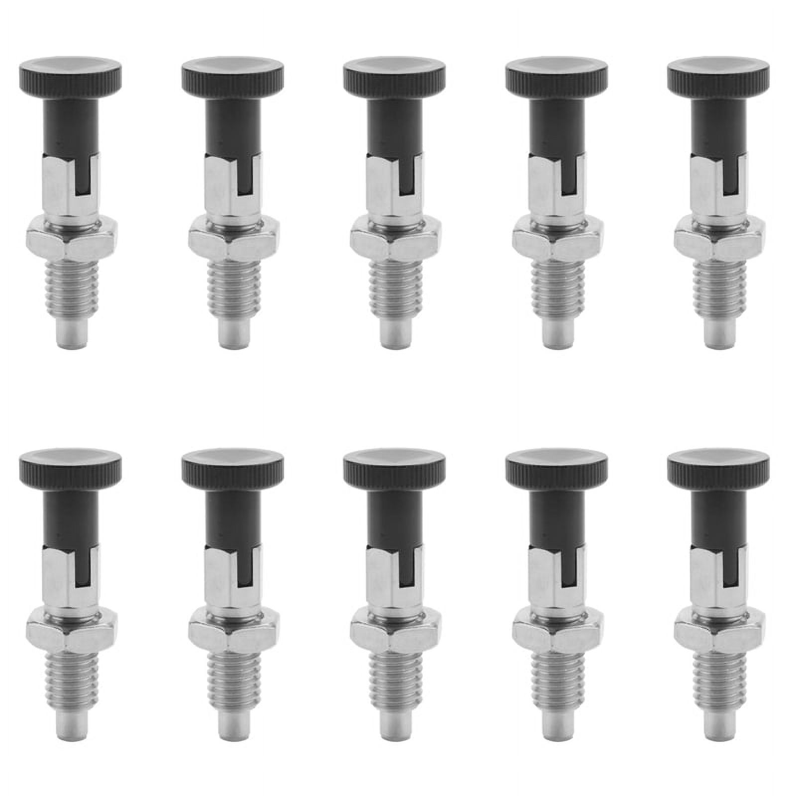 10X M10 Stainless Steel Self Locking Index Plunger Pin with Self ...