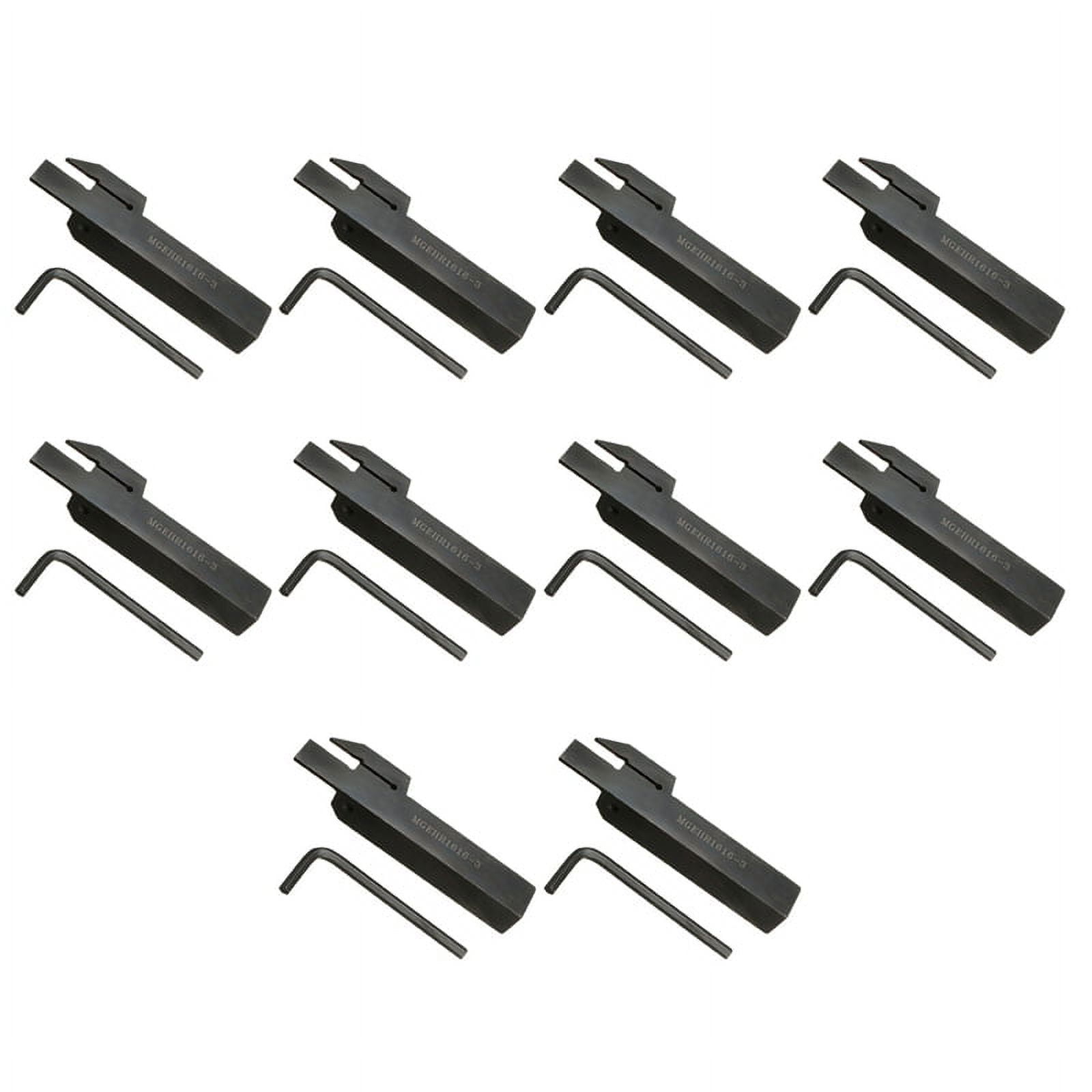 10X MGEHR1616-3 Lathe Cut Grooving Parting Tool Holder for MGMN300 ...